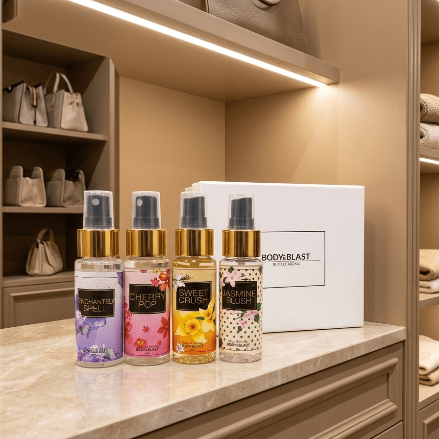 Mini Body Mist Pack of 4 – Body and Blast